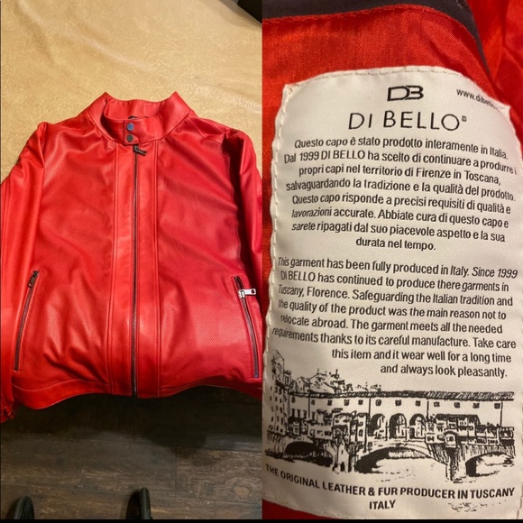 DiBello | Jackets & Coats | Authentic Dibello Leather Jacket | Poshmark